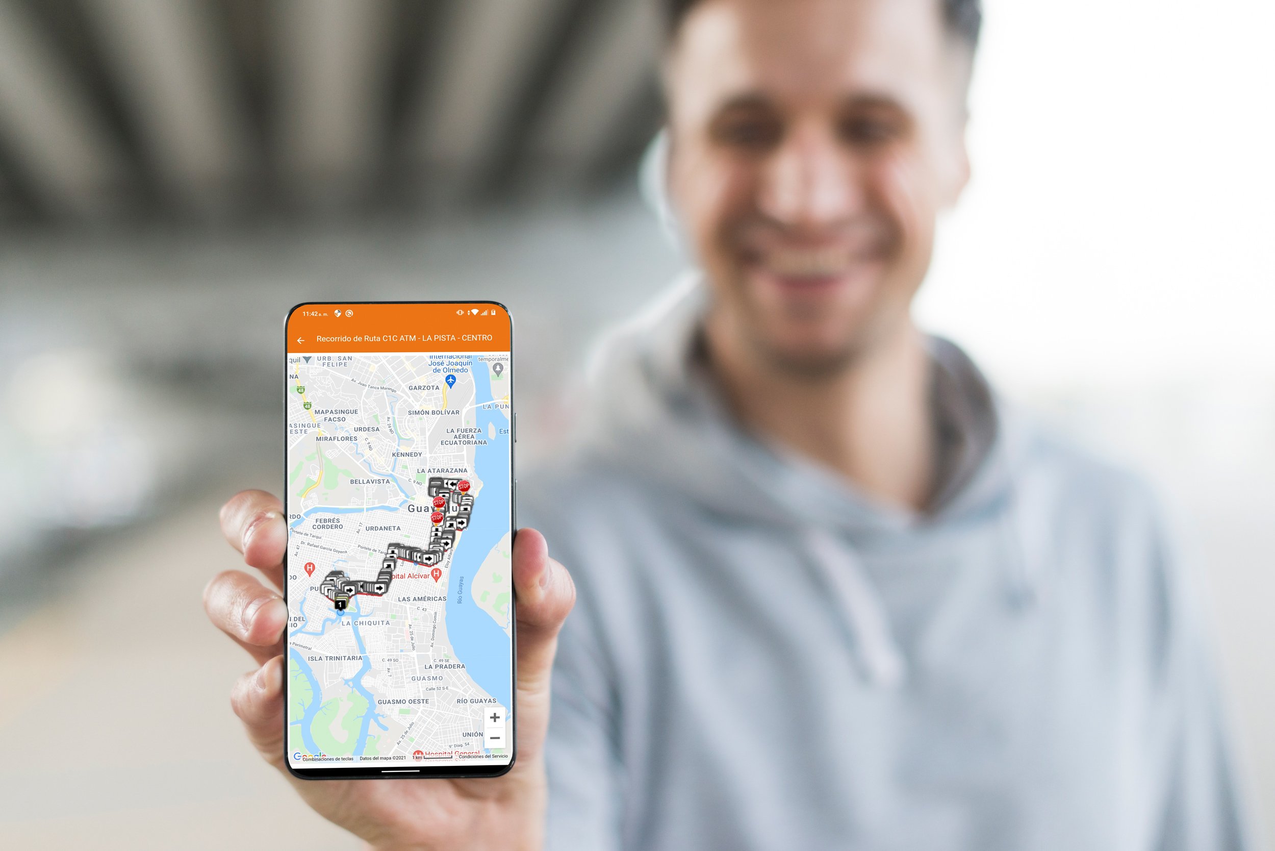 OnBus: Control and Dispatch of buses