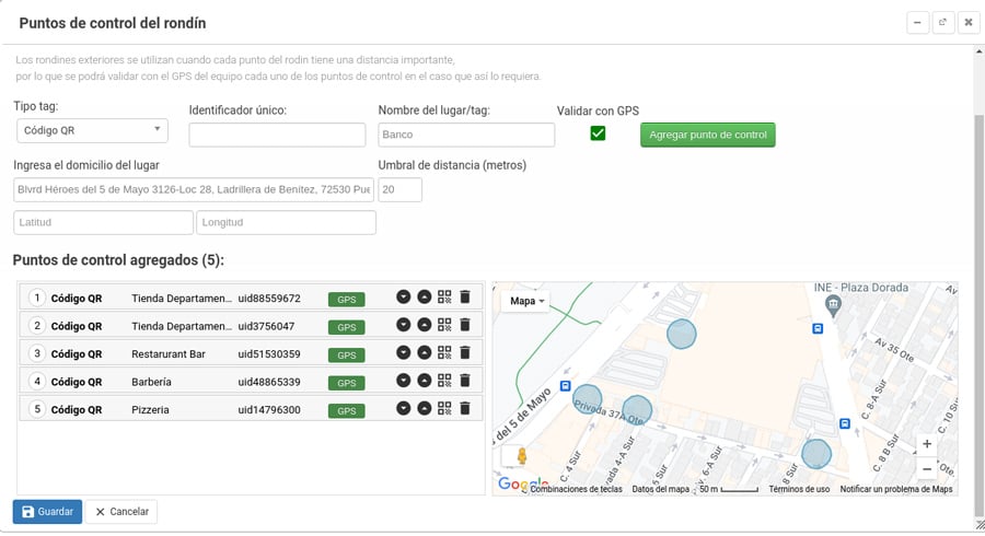 Software de control de rondas de seguridad | OnPatrol